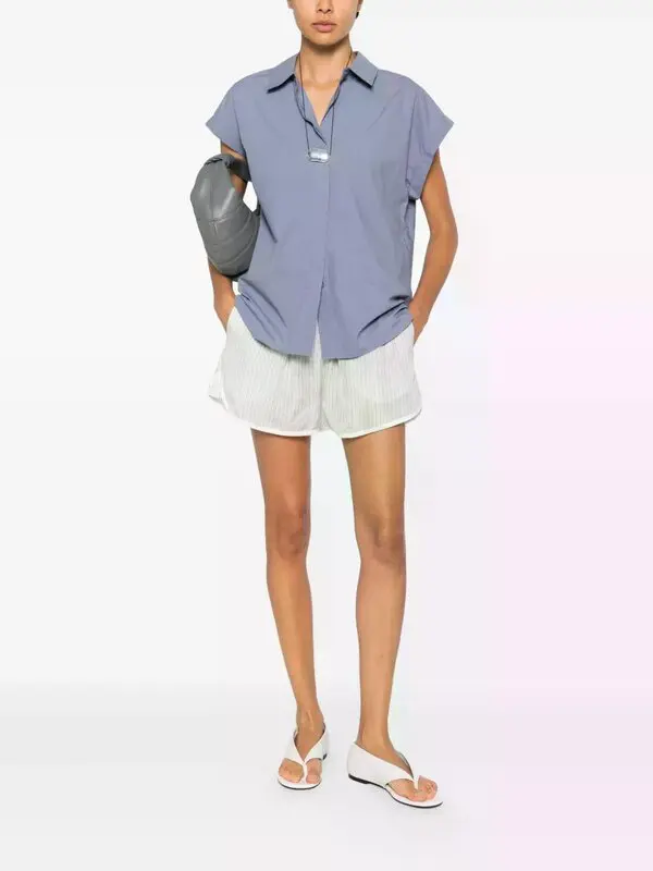 Matteau Sleeveless Button Down Shirt