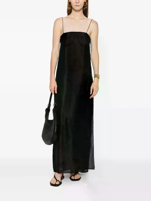 Matteau Sheer Cami Midi Dress