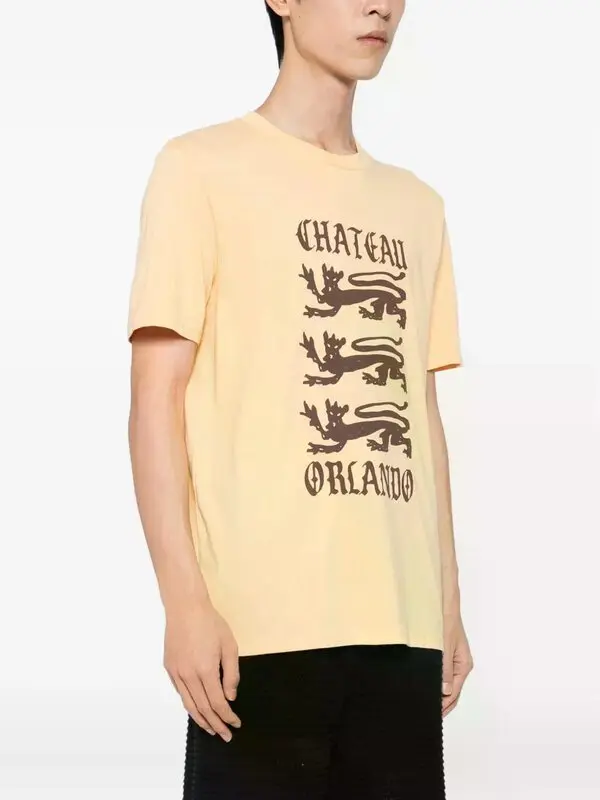 CHATEAU ORLANDO Logo-print T-shirt