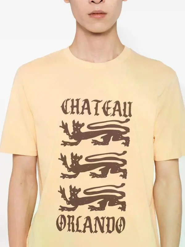CHATEAU ORLANDO Logo-print T-shirt