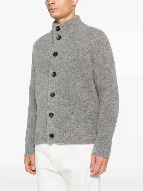 FILIPPO DE LAURENTIIS Buttoned Wool Cardigan