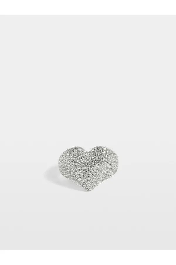 Zadig&Voltaire Heartbreaker Strass Ring - Red