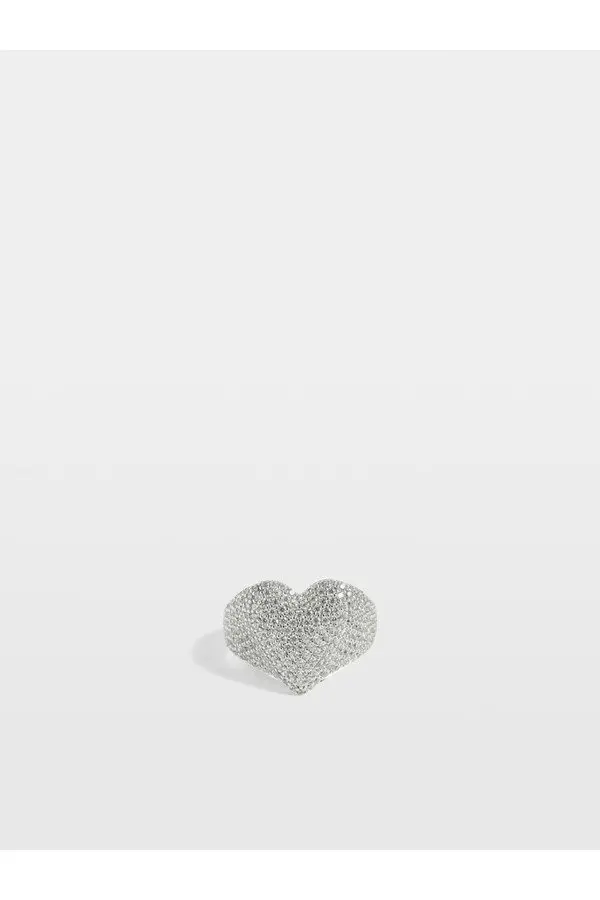 Zadig&Voltaire Heartbreaker Strass Ring - Red
