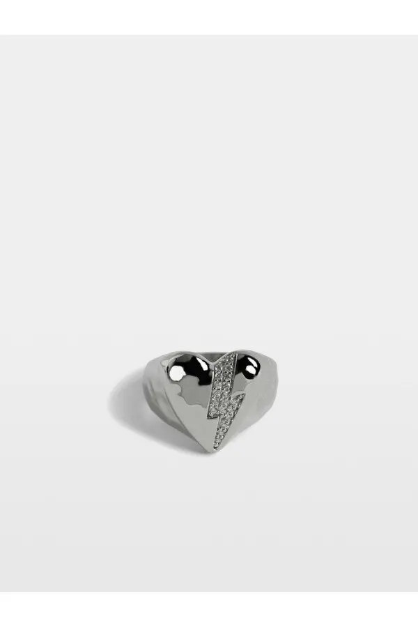 Zadig&Voltaire Heartbreaker Flash Ring - Red