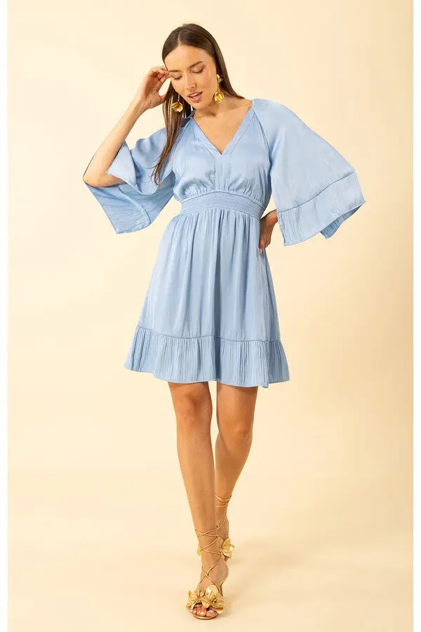 Hale Bob Baylee Charmeuse Dress