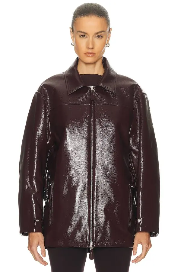 COURREGES Maxi Bomber Jacket