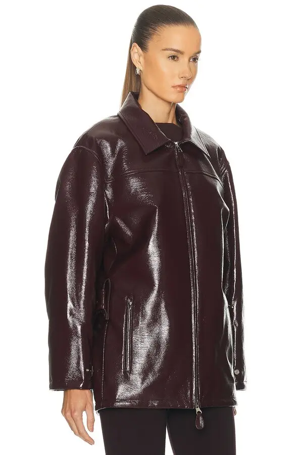 COURREGES Maxi Bomber Jacket