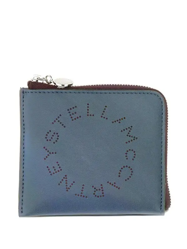 Stella McCartney Logo Zip Wallet