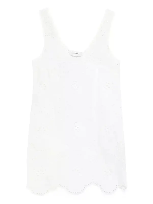Matteau Broderie Tank Dress