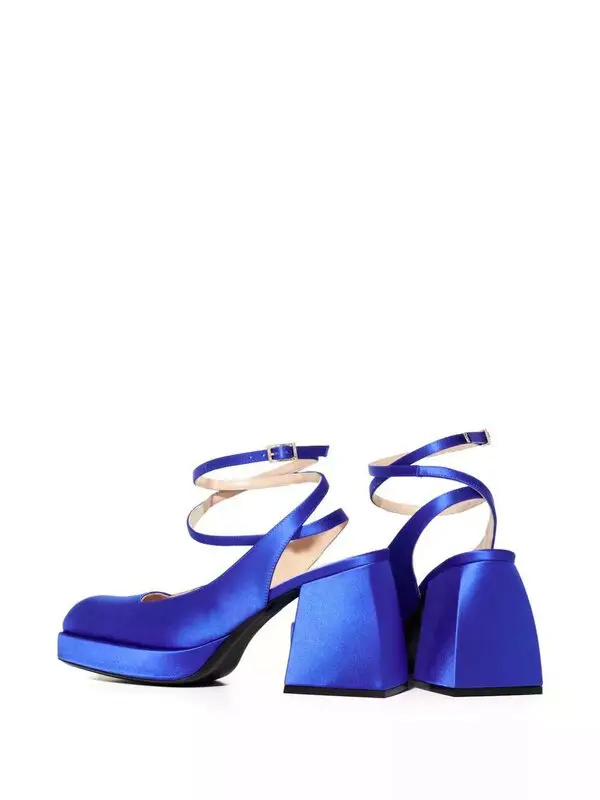 NODALETO 85mm Bulla Jones Platform Slingback Pumps