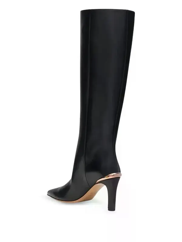 Gabriela Hearst 89mm Aura Leather Boots