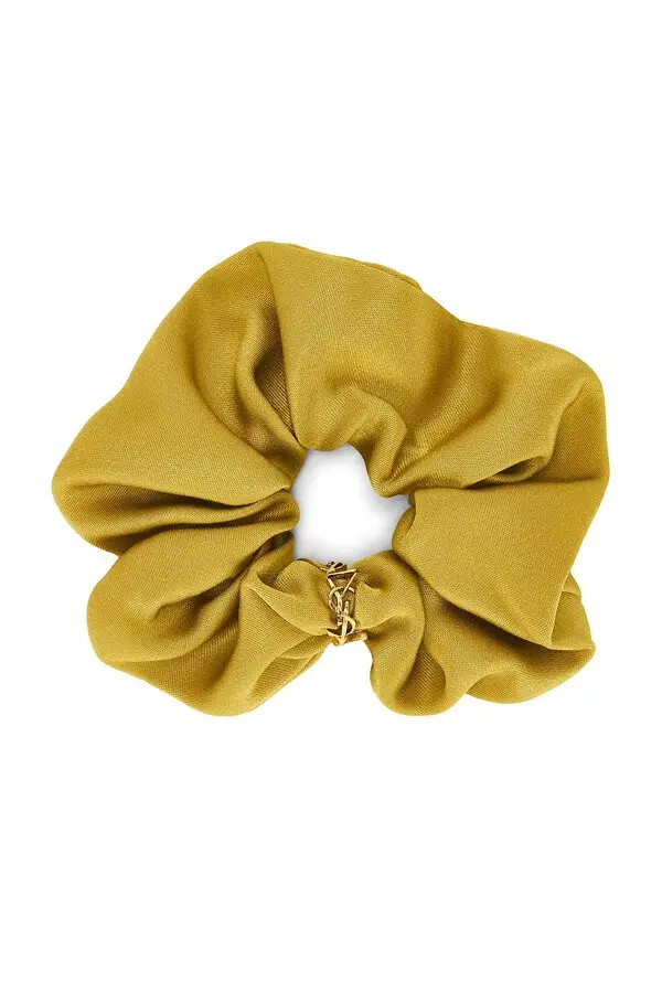 Saint Laurent Logo Scrunchie - Sun
