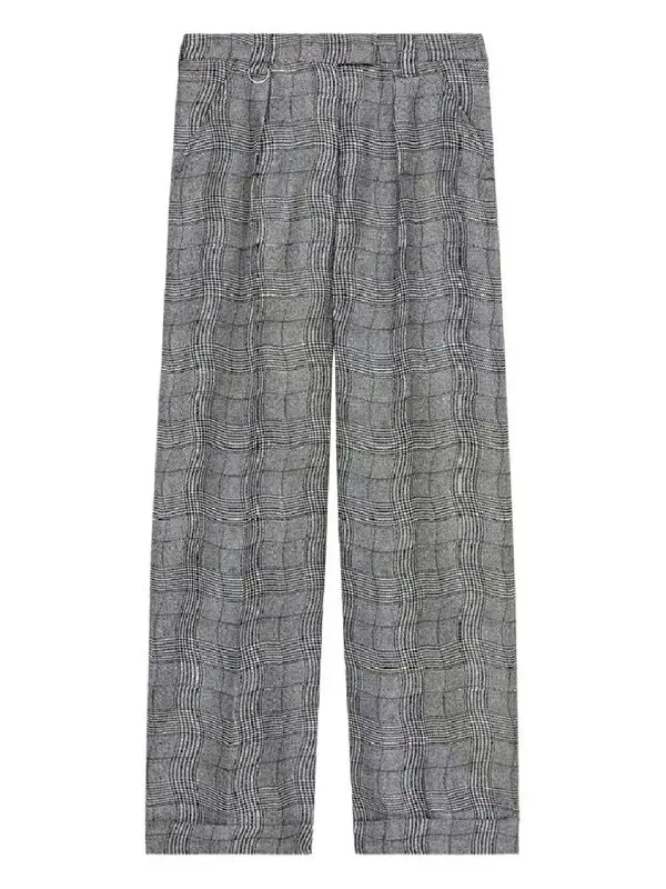 Kenzo Check Tailored Trousers