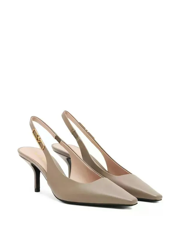 Emporio Armani 65mm Slingback Pointed-toe Pumps
