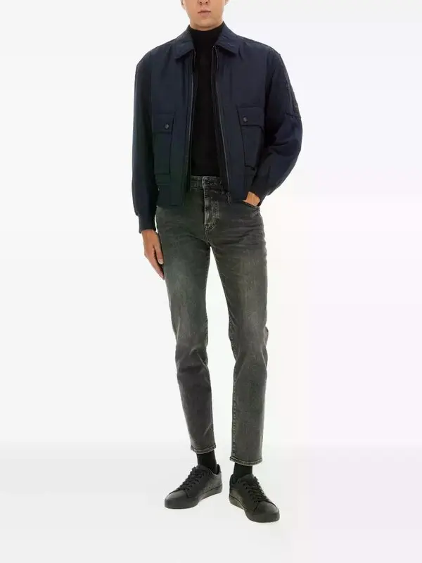 BOSS Collared Pocket Jacket - Blue
