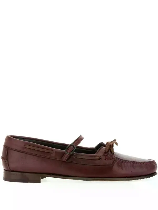 Hereu Buckle Tie Loafers