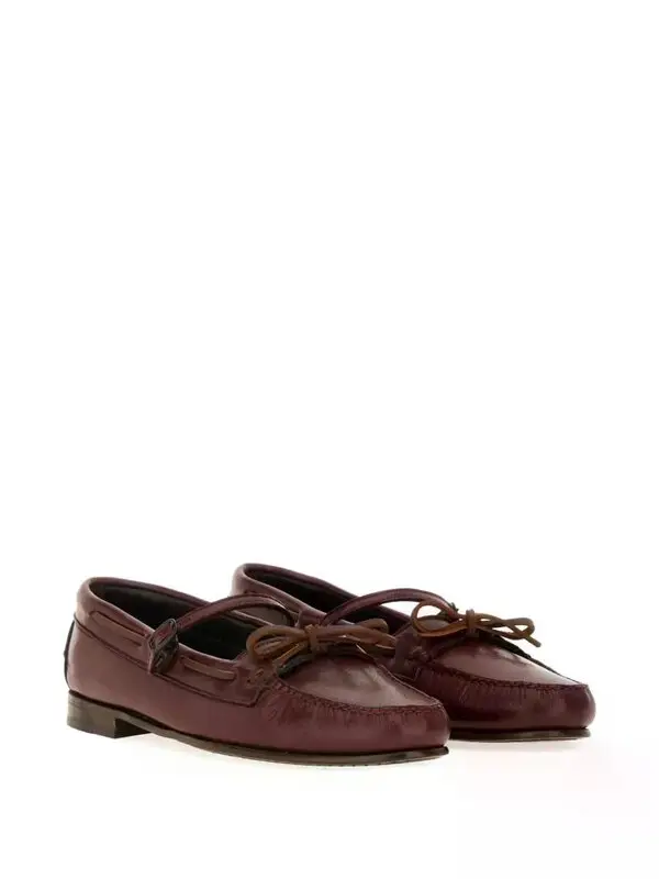 Hereu Buckle Tie Loafers