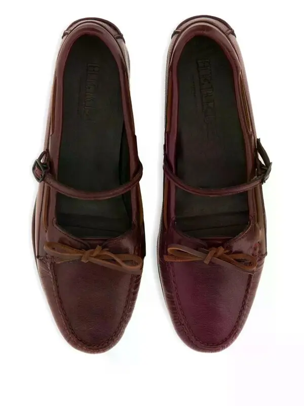 Hereu Buckle Tie Loafers