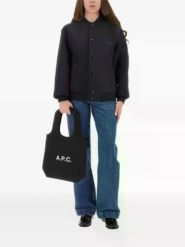 A.p.c. Embroidered Button Jacket