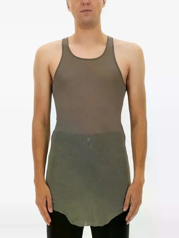 Rick Owens Round-sleeve Tank Top - Neutrals