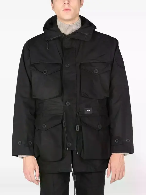 ARKAIR Buttoned Hooded Shirt