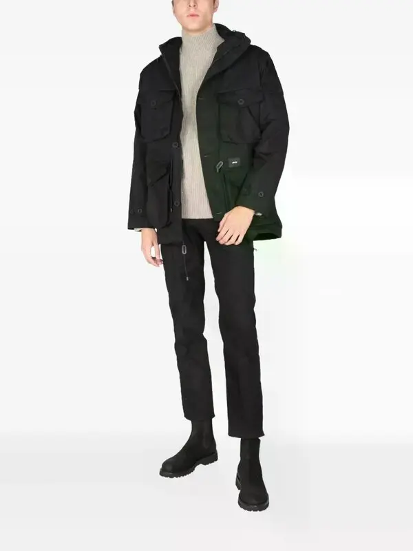 ARKAIR Buttoned Hooded Shirt
