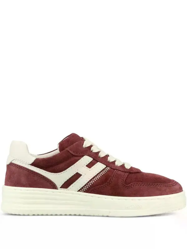 Hogan Side-stripe Lace-up Sneakers