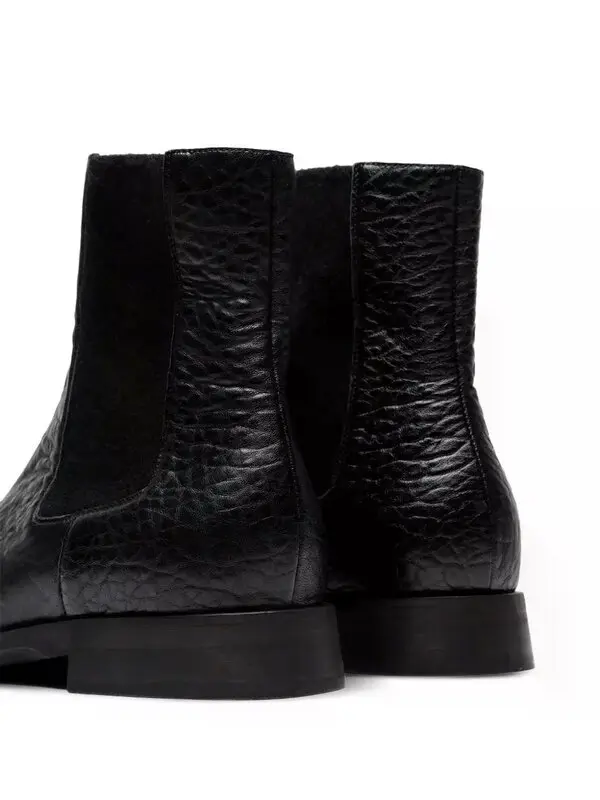 UMA WANG Textured Chelsea Boots