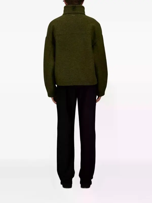 Herno High-neck Zip-front Jacket - Green