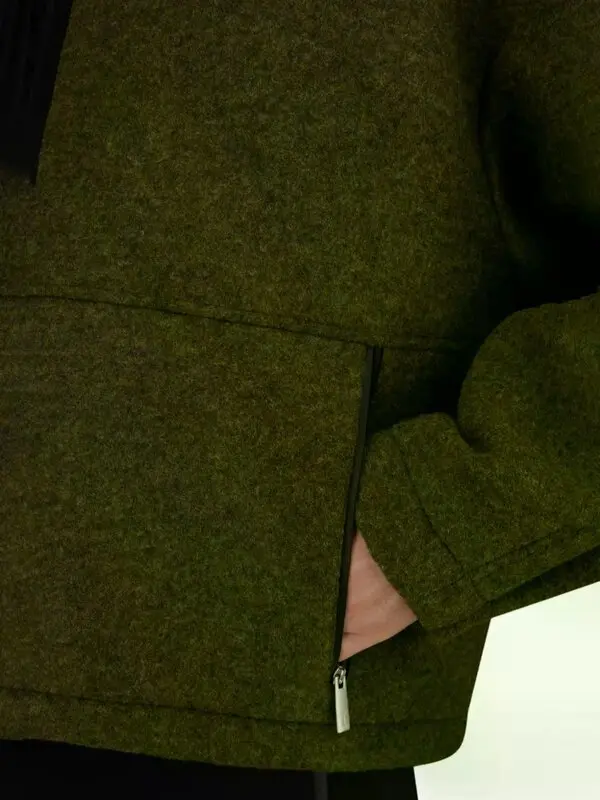 Herno High-neck Zip-front Jacket - Green