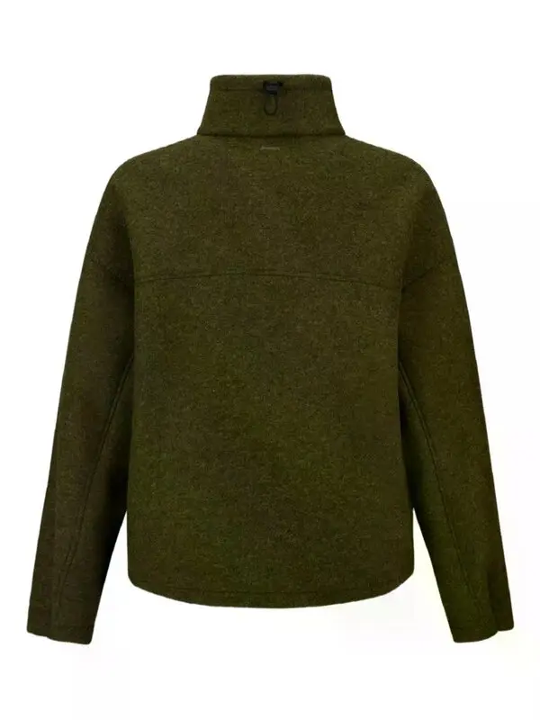 Herno High-neck Zip-front Jacket - Green