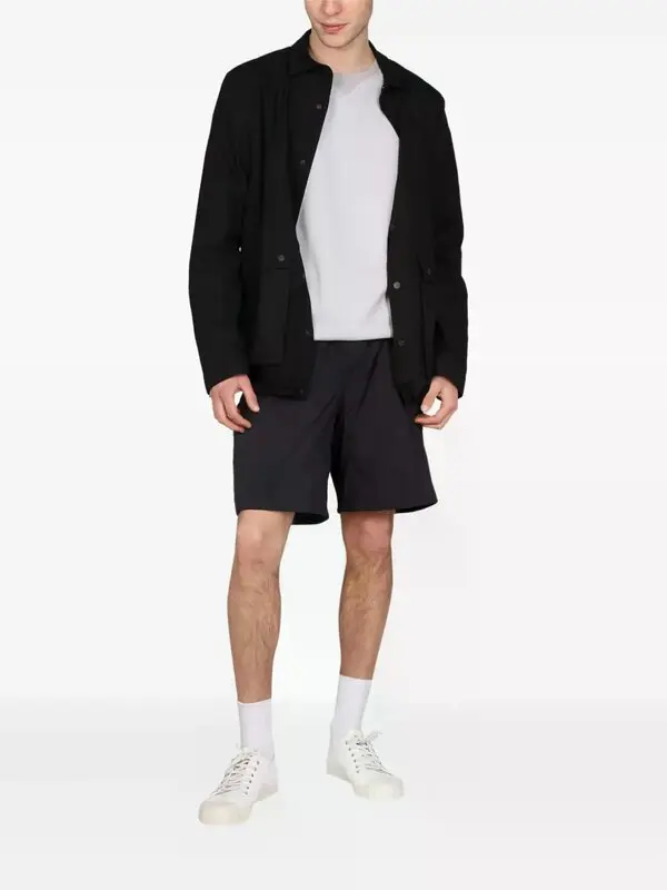 MONOBI Crew-neck Panelled Sweatshirt