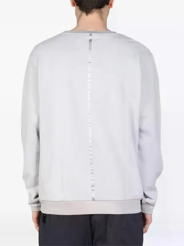 MONOBI Crew-neck Panelled Sweatshirt