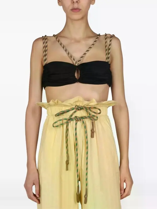 MIISTA Mara Cut-out Top - Yellow