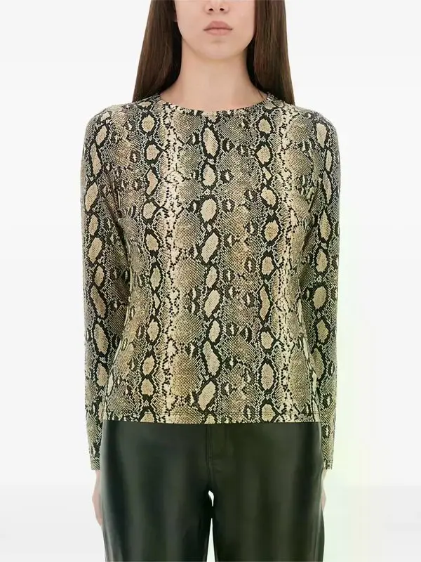 Michael Kors Animal-print Blouse