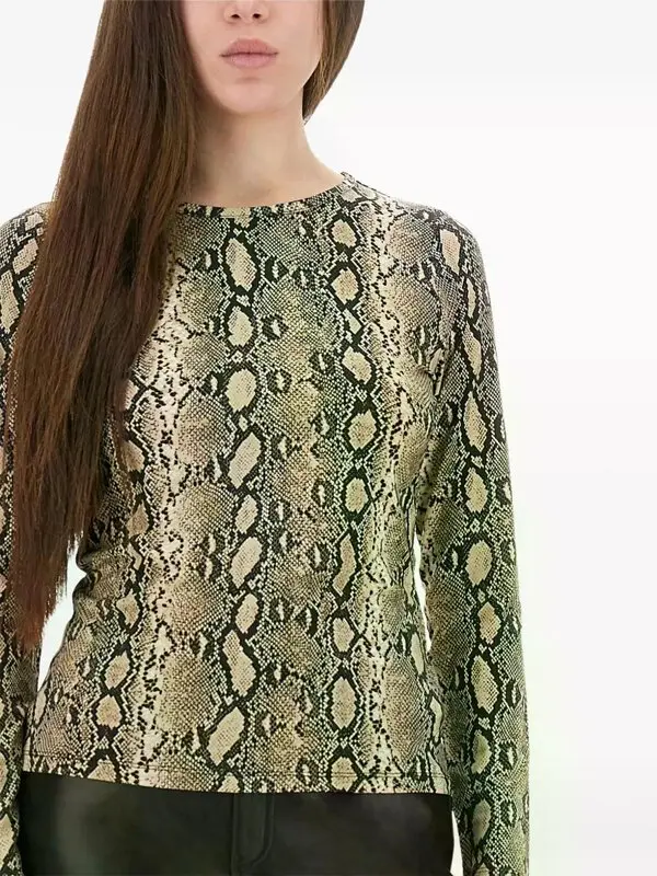 Michael Kors Animal-print Blouse