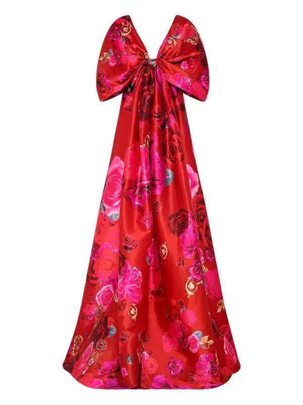 Camilla Floral-pattern Maxi Dress
