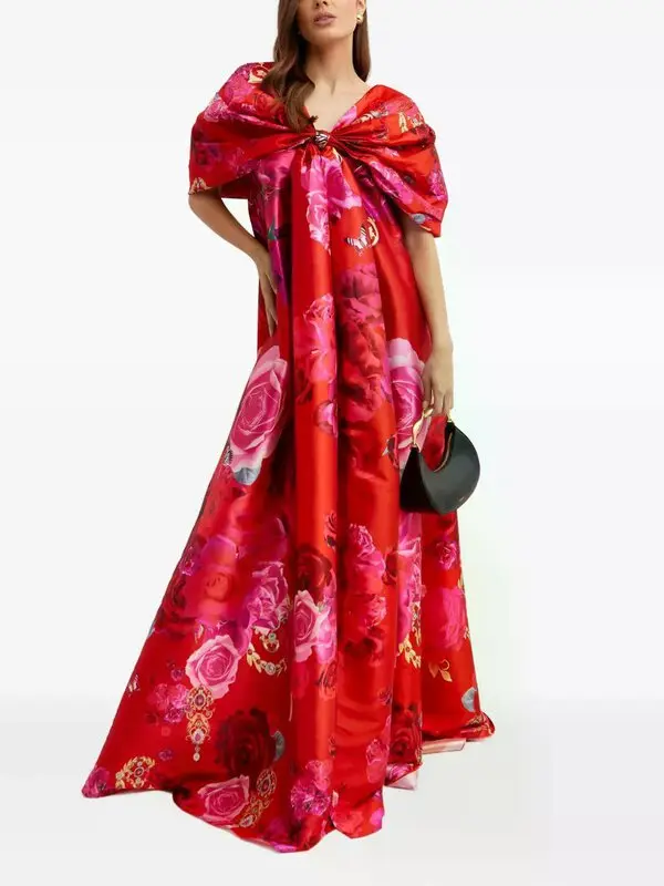 Camilla Floral-pattern Maxi Dress