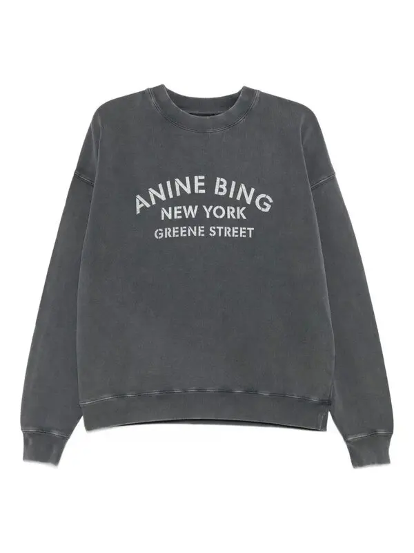 ANINE BING Logo-print Sweater