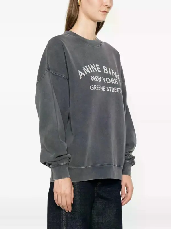ANINE BING Logo-print Sweater