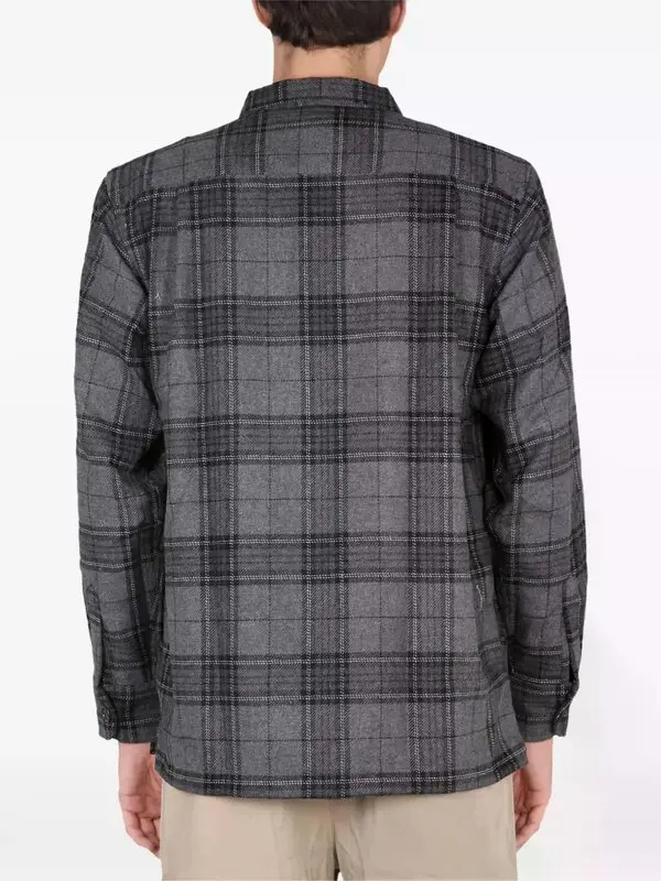Universal Works Buttoned Plaid Shirt