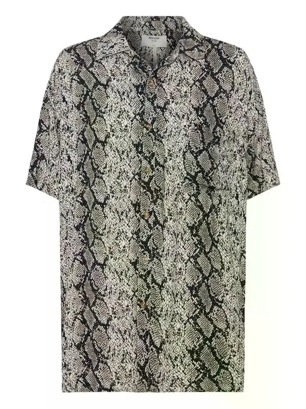 ONETEASPOON Snake-print Shirt