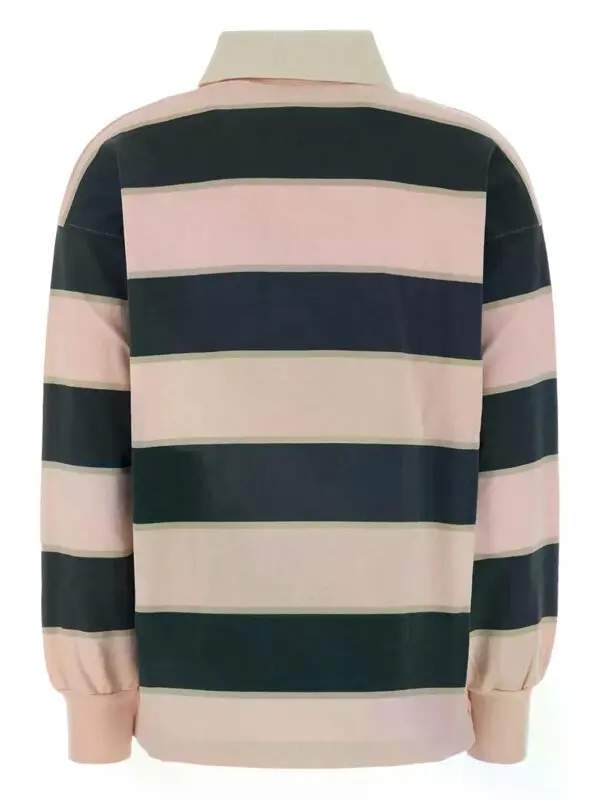 AUTRY Striped Polo Top