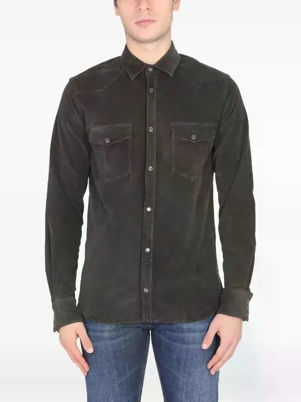 PT TORINO Pocket Corduroy Shirt