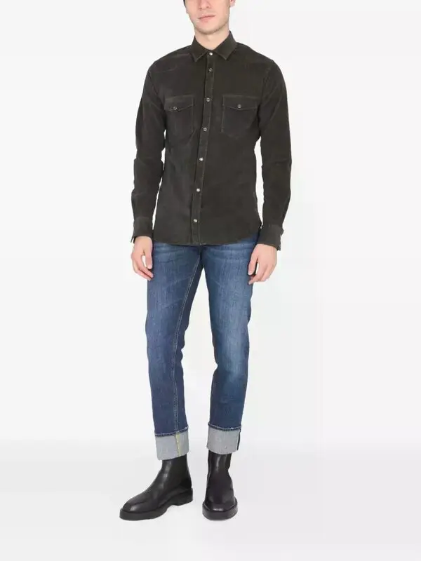 PT TORINO Pocket Corduroy Shirt