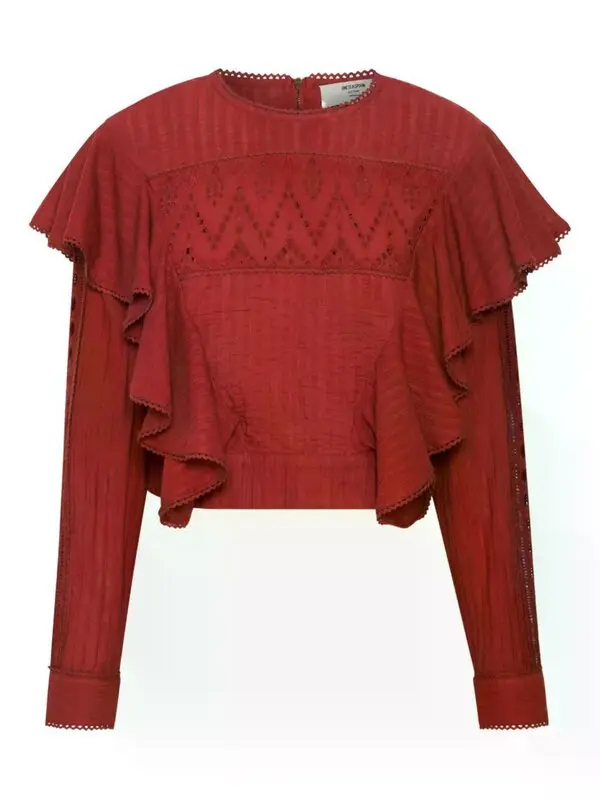 ONETEASPOON Victoria Ruffled Blouse