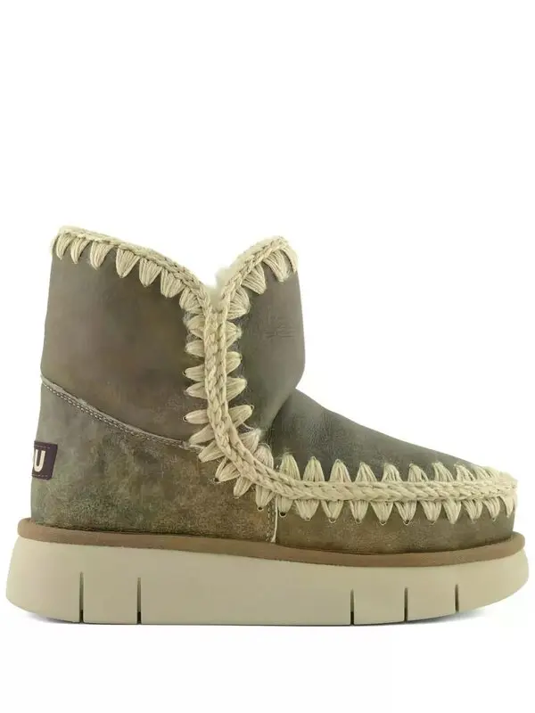 Mou 18 Bounce" Platform Boots - Brown