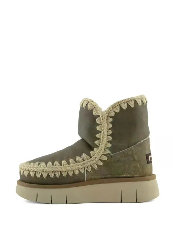 Mou 18 Bounce" Platform Boots - Brown