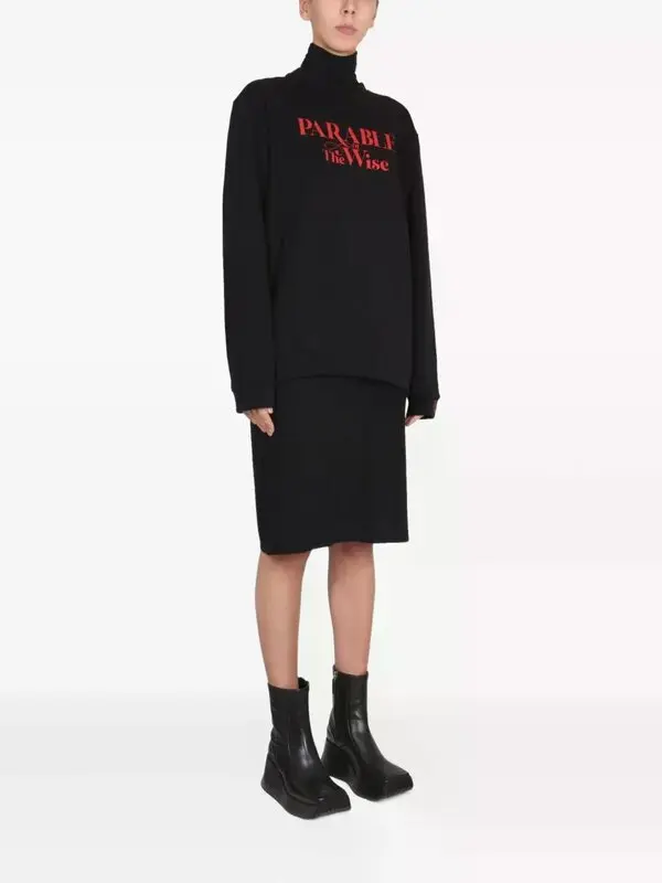 Raf Simons Graphic Round-neck Sweatshirt