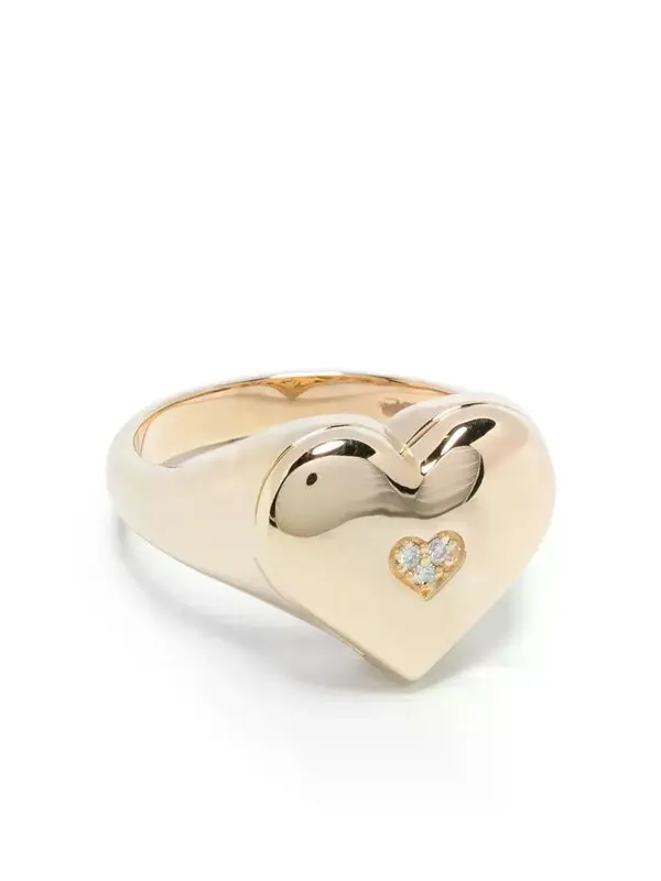 SYDNEY EVAN 14k Yellow Heart Ring - Gold